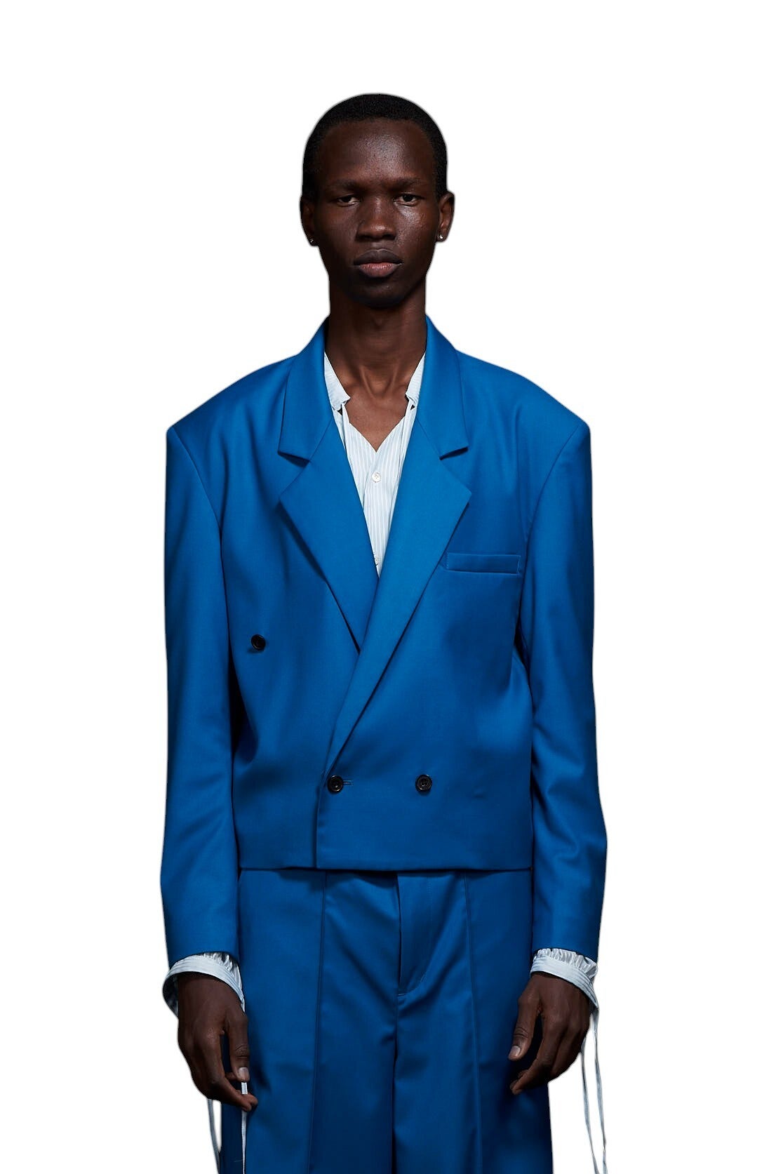 Custom Vintage Short Double JK BLUE | GALAABEND ONLINE STORE